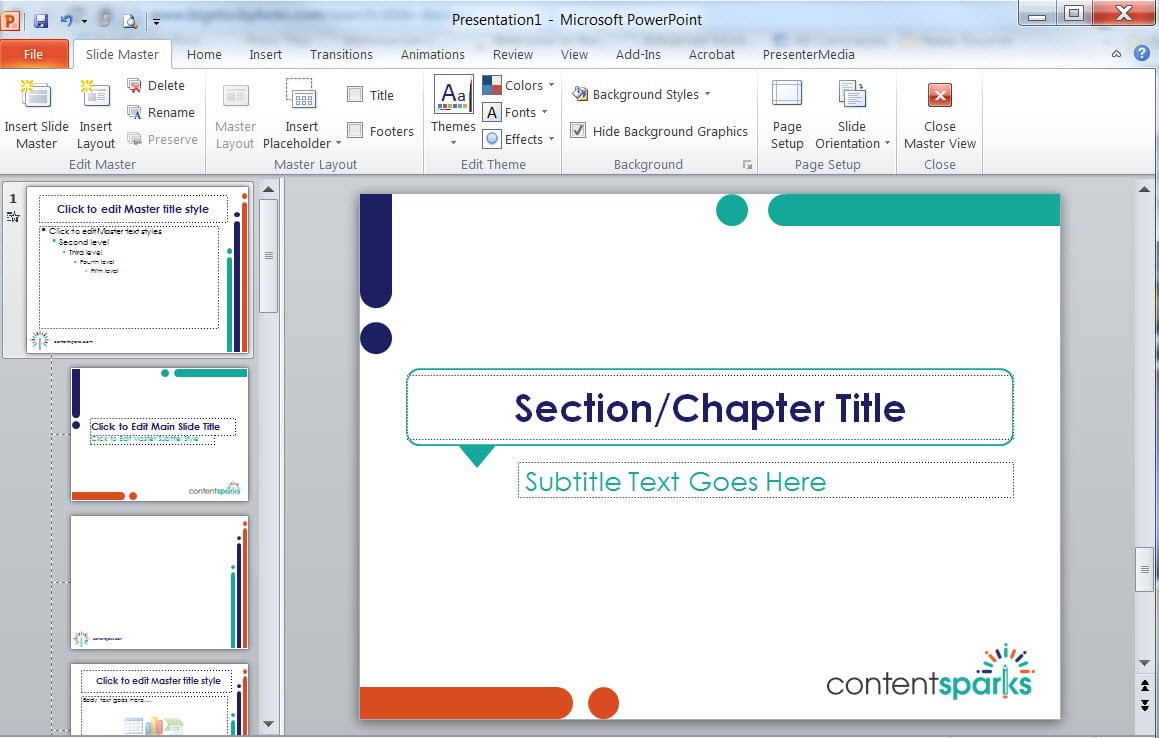How To Create A Custom Theme In PowerPoint For Branding Content Sparks