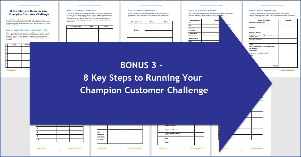 How To Run A Champion Customer Challenge | Ready-to-Go Course