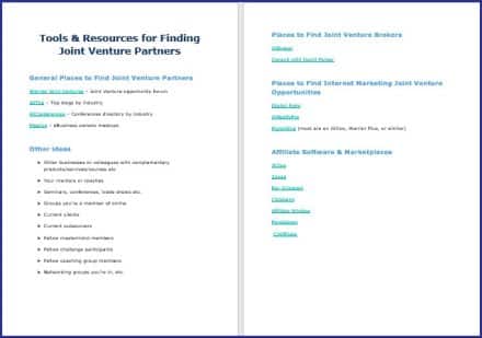 Creating Profitable Joint Venture Partnerships | Ready-to-Go Course