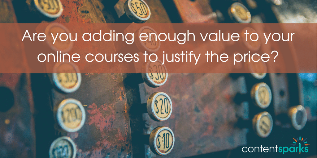 How to Add Value to Online Courses to Increase Sales - Free Worksheet
