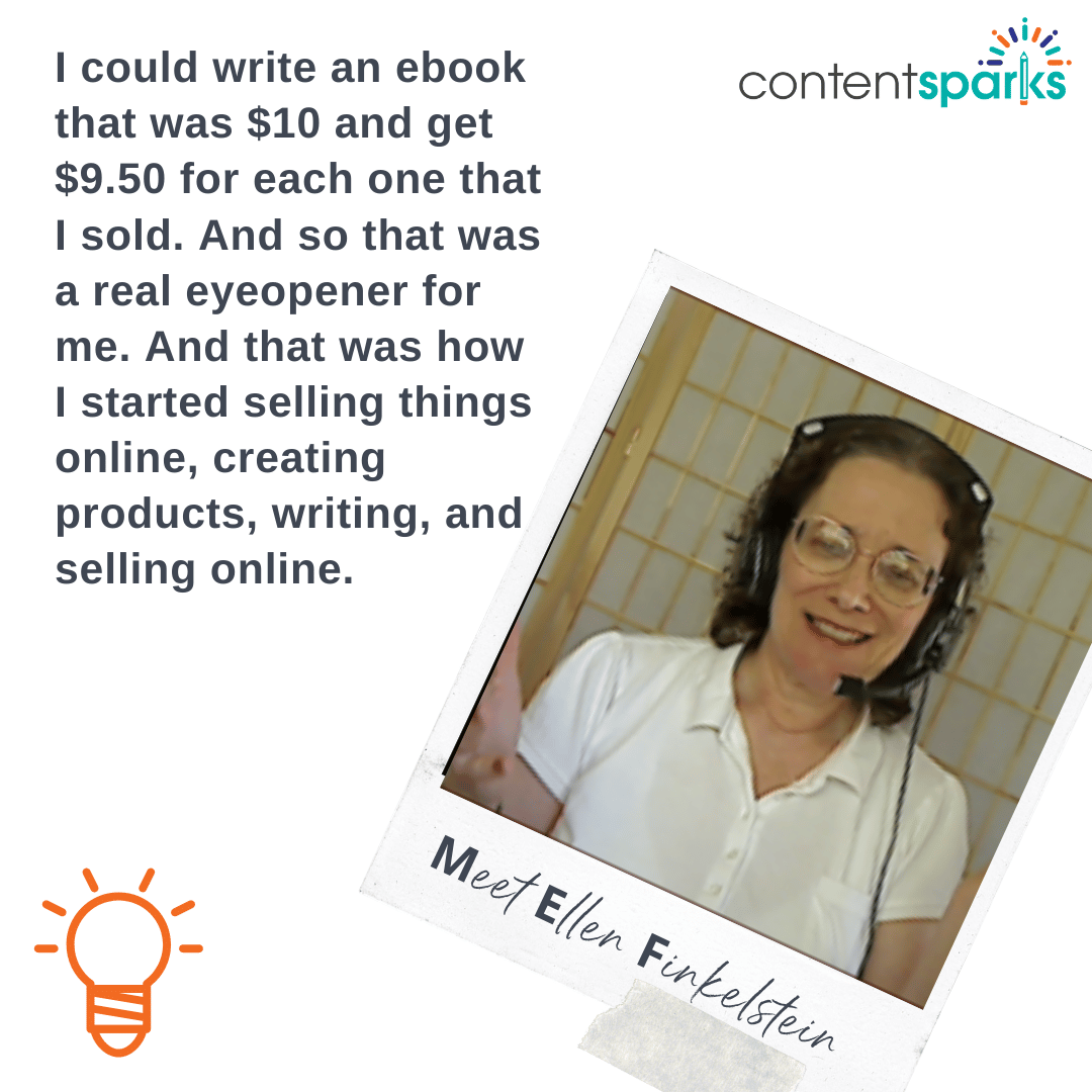 Content Sparks Success Story - Ellen Finkelstein | ContentSparks