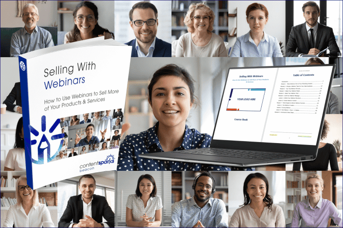 Selling With Webinars #Infographic | ContentSparks