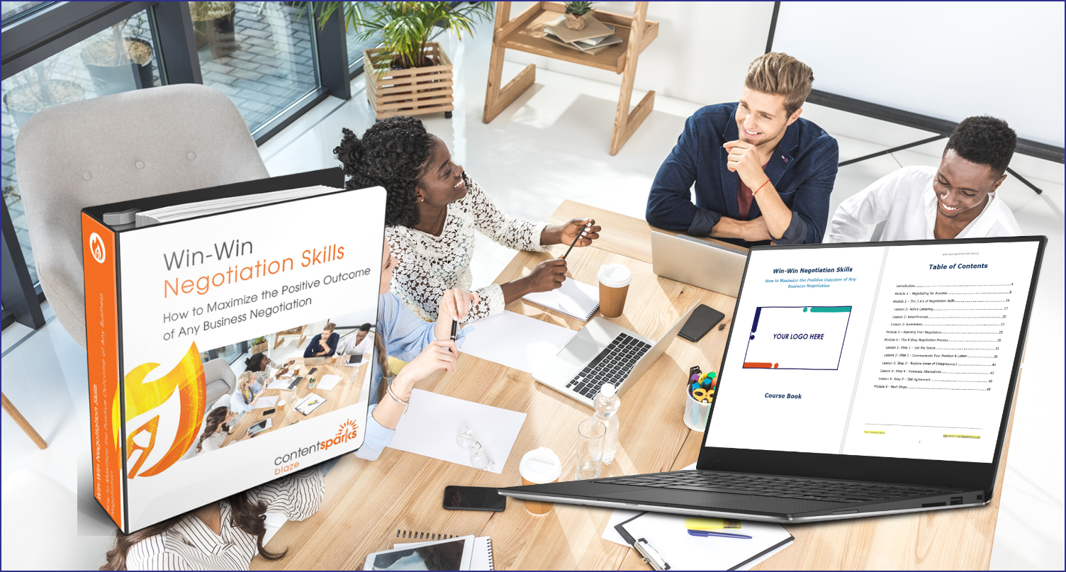 Win-Win Negotiation Skills White Label Course - PLR course