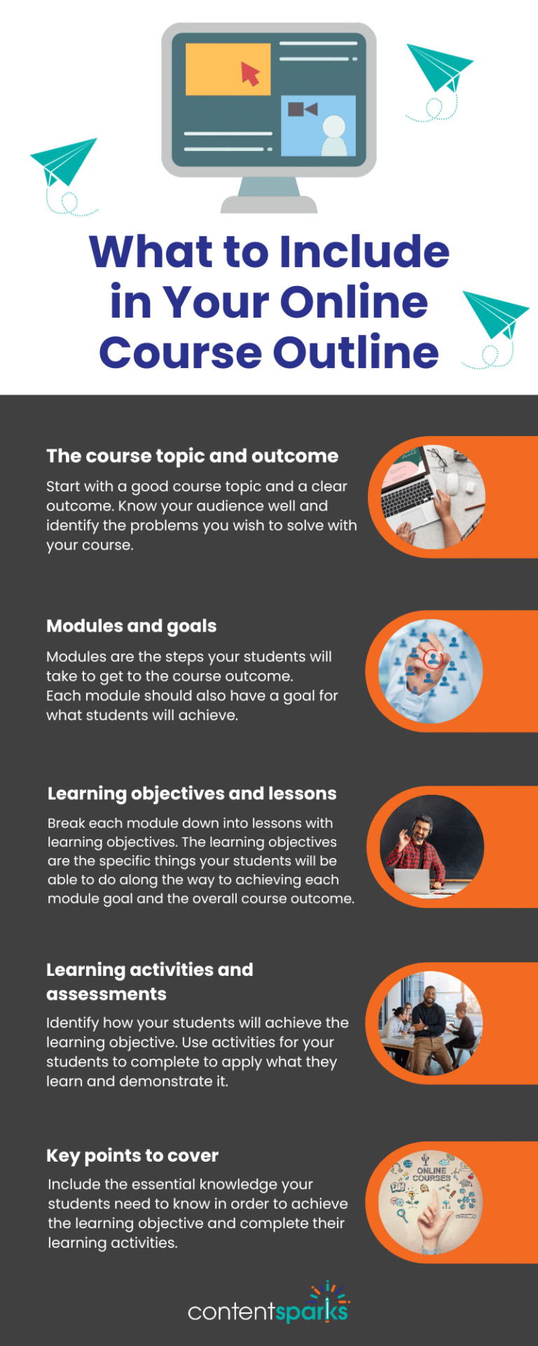 How to Outline an Online Course (with Examples) | ContentSparks
