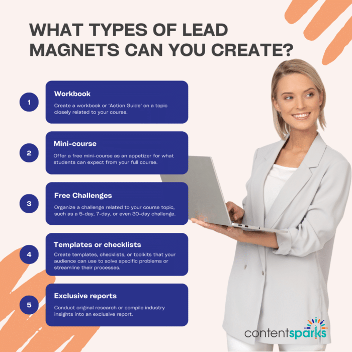 How to Create a Lead Magnet For Your Online Course: Tools And Tips